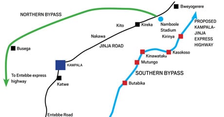 Southern Bypass to connect through Luzira | Uganda