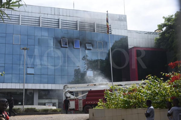 Fire burns Chief Justice's office | Monitor