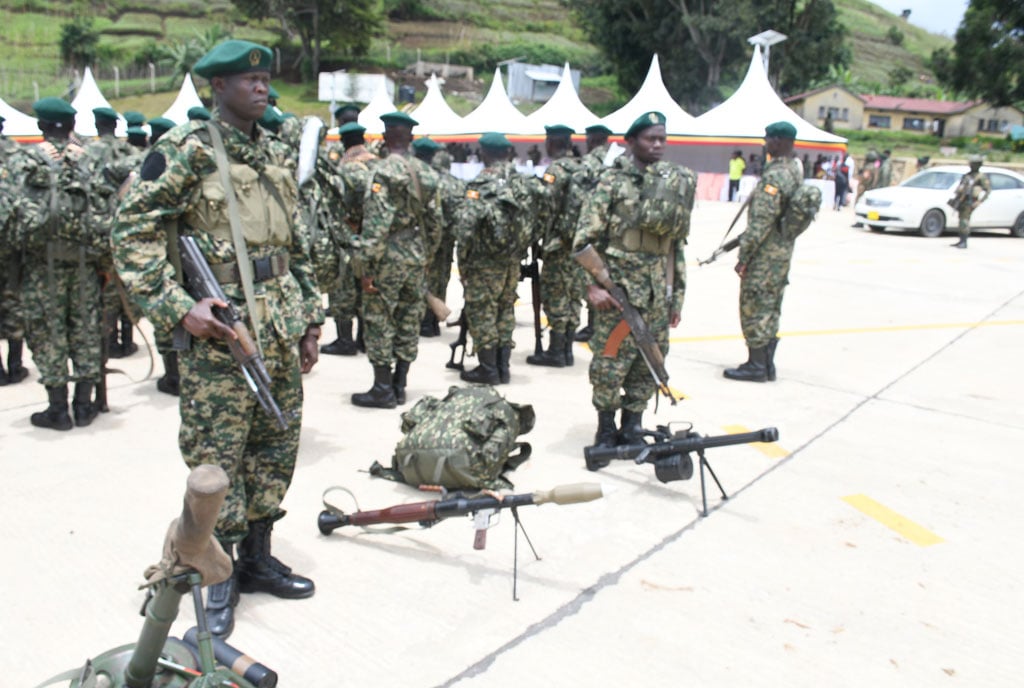 5,000 UPDF soldiers flagged off for peace mission in DRC | Monitor