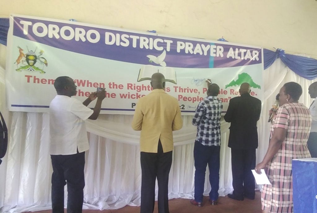 Tororo launches prayer altar to fight corruption | Monitor