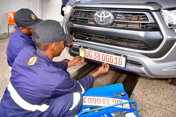 Russian company finally rolls out digital number plates in Uganda | Monitor