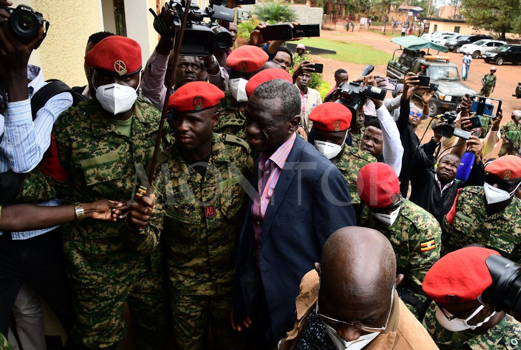 Besigye appears before military court | Monitor