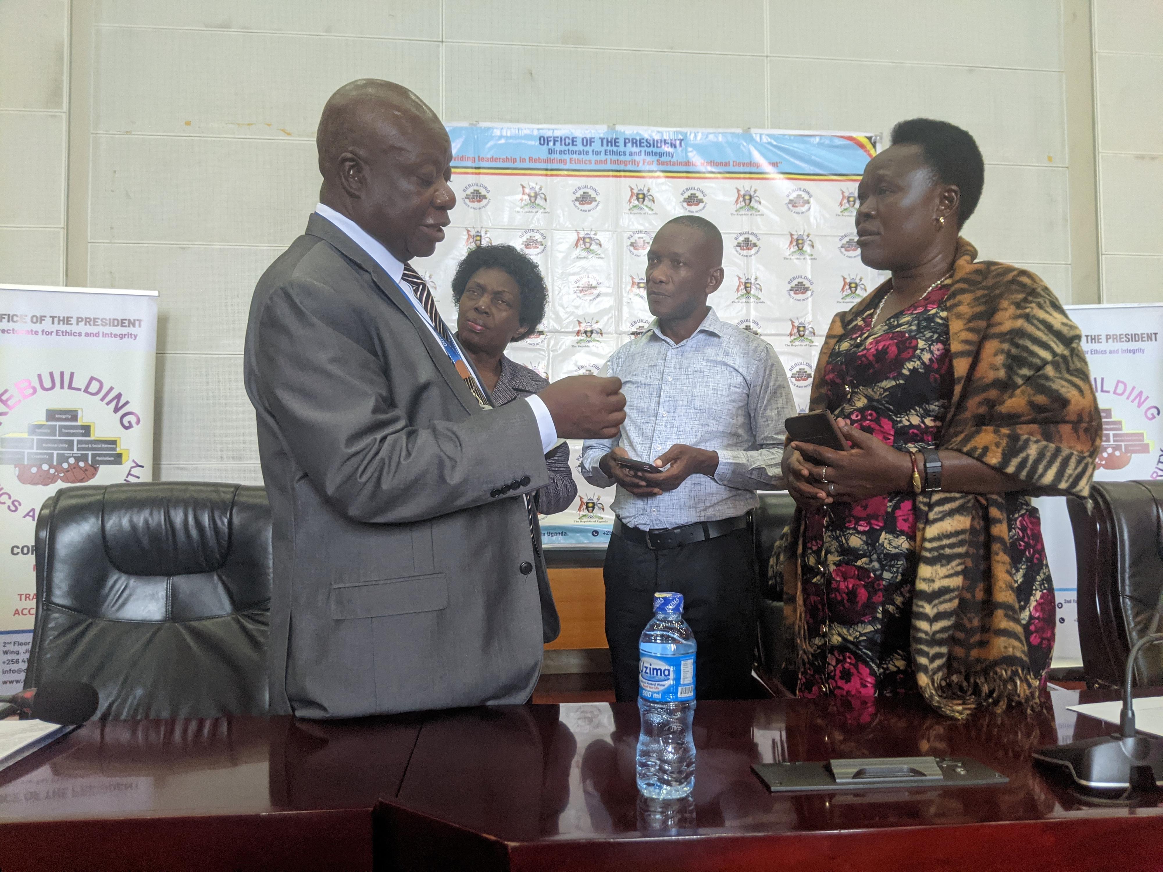 Directorate for Ethics and Integrity develops action plan to eliminate ...