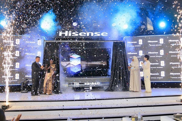 Tech meets education as Hisense debuts world’s largest Mini-LED TV in ...
